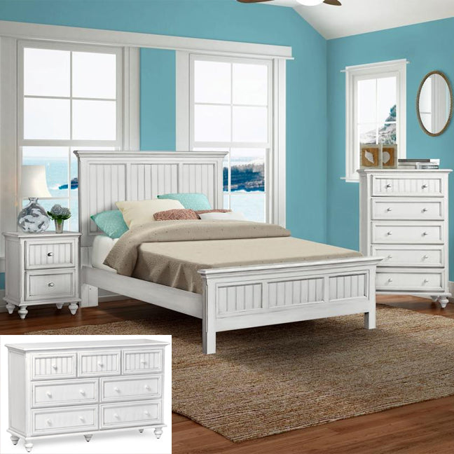 Isla Bedoom Collection in Blanc – ShoreDecor